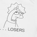 Lisa Simpson LOSER Quote Printed T-shirt the Simpsons Lisa Simpson ...