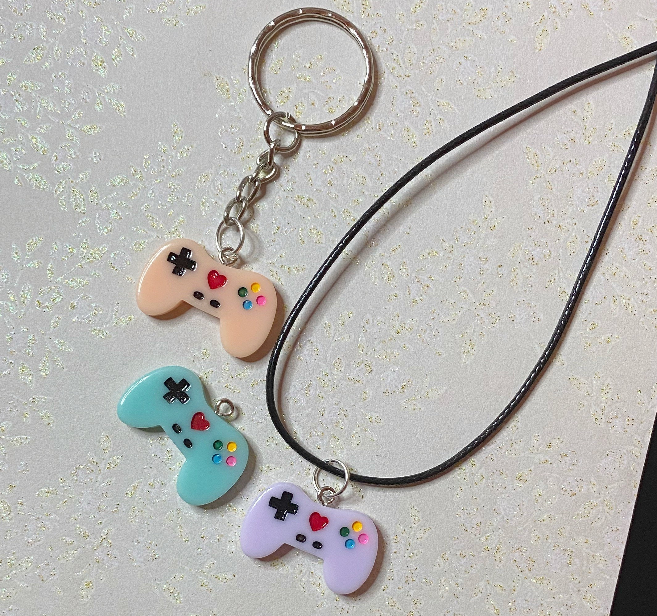Gamer Necklace/ Keychain Games Controller Gamer Boy - Etsy Sweden