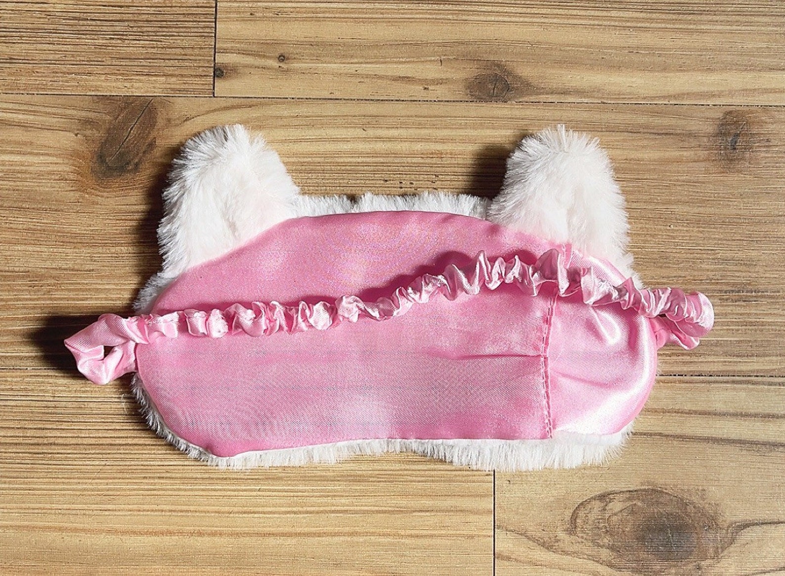 Luna Kitty Sleep Mask Sleep Mask Kawaii Mask Silk Sleep - Etsy