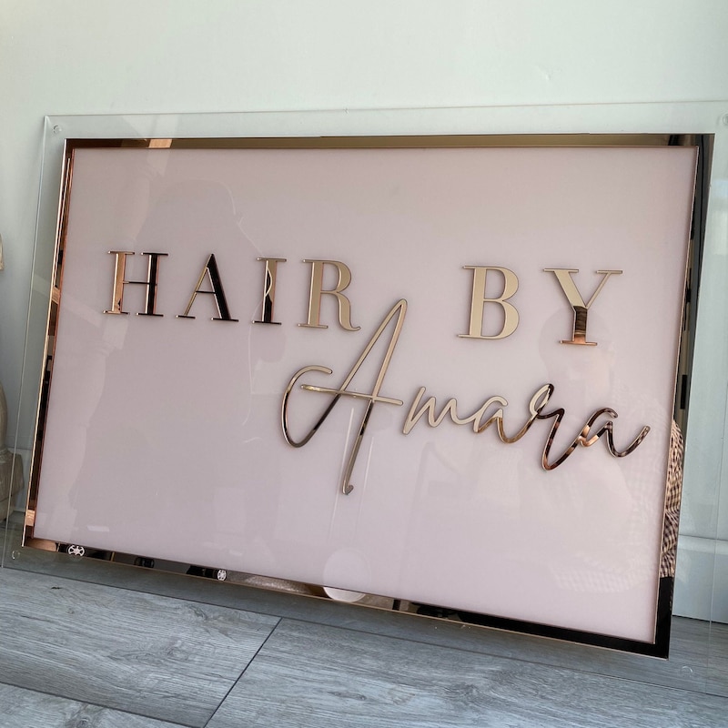 Rose Gold Signs - Etsy
