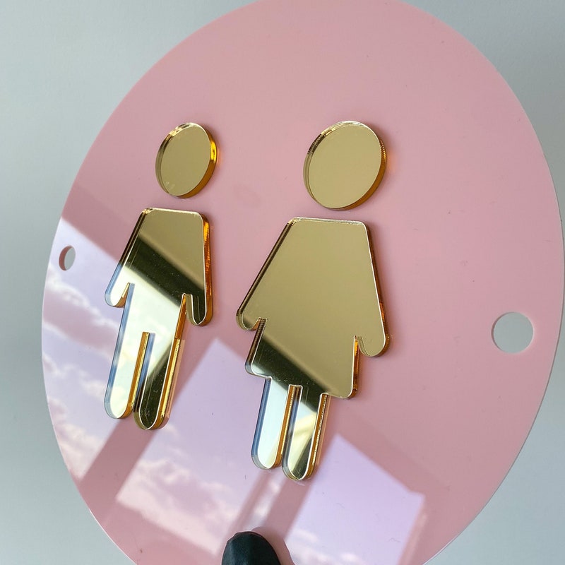 Girls Restroom Sign - Etsy