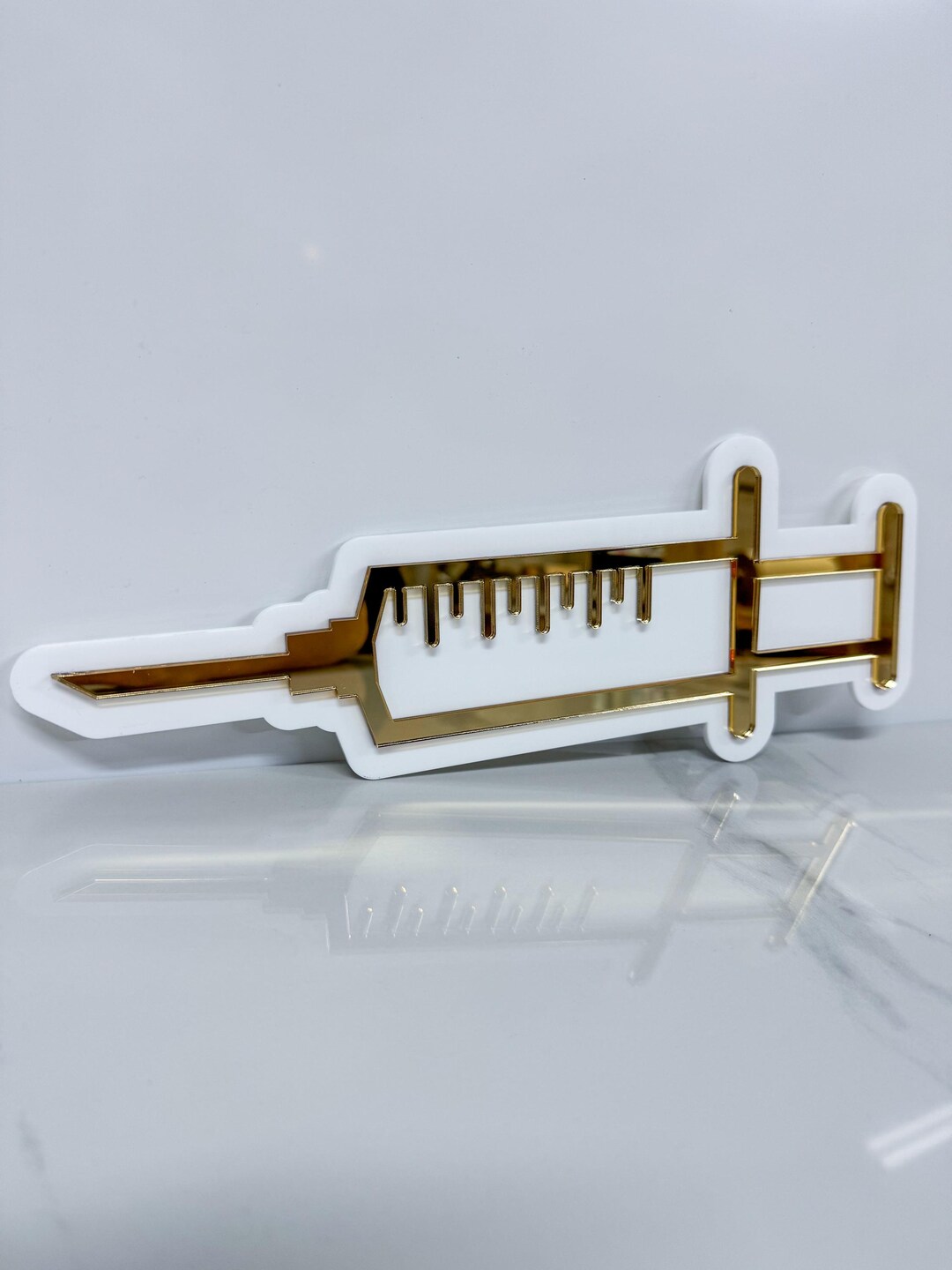 Syringe Wall Art | Aesthetic Clinic Wall Decor | Salon Sign | Botox ...