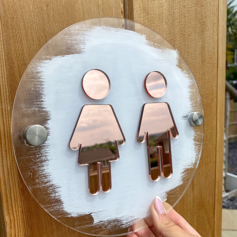 Decorative Bathroom Signs - Etsy