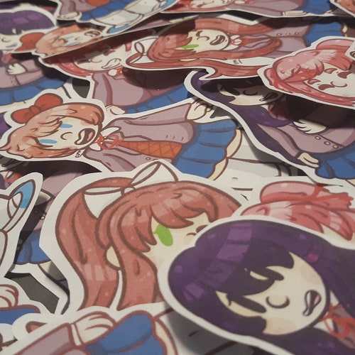 LAST CHANCE DDLC Stickers Doki Doki Literature Club - Etsy