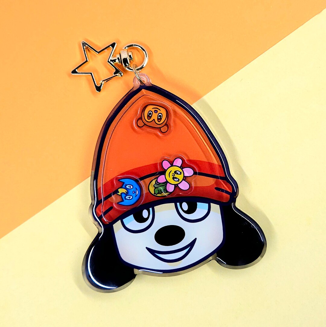 B-GRADE Parappa Shaker Keychain READ DESCRIPTION - Etsy Australia