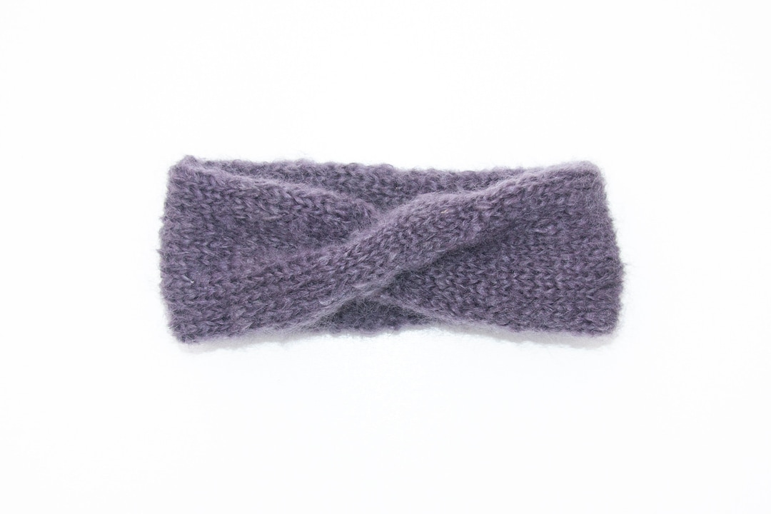 Bandeau Kid Mohair Bandeau Bandeau Noeudhaarband - Etsy France