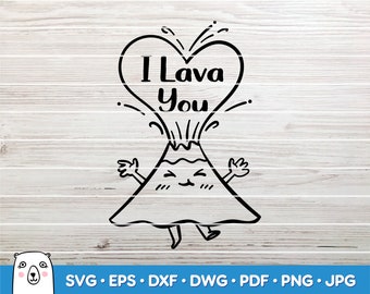 I Lava You Svg | Etsy