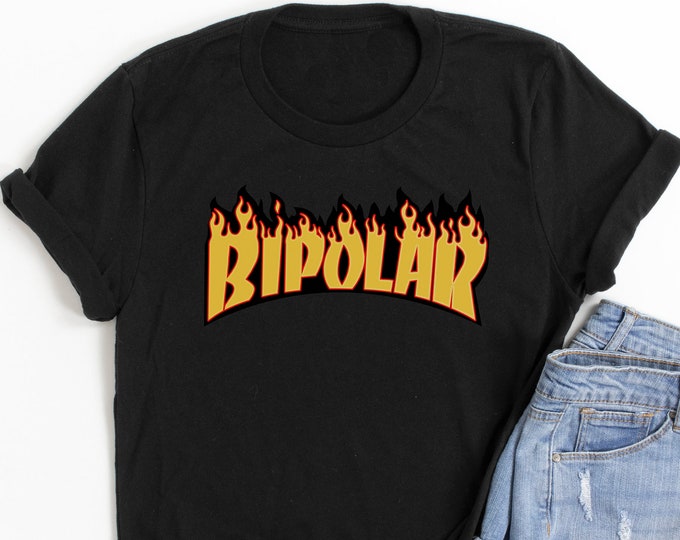 Bipolar Shirt Bipolar Disorder Awareness Shirt Mental Health Shirt Ocd ...