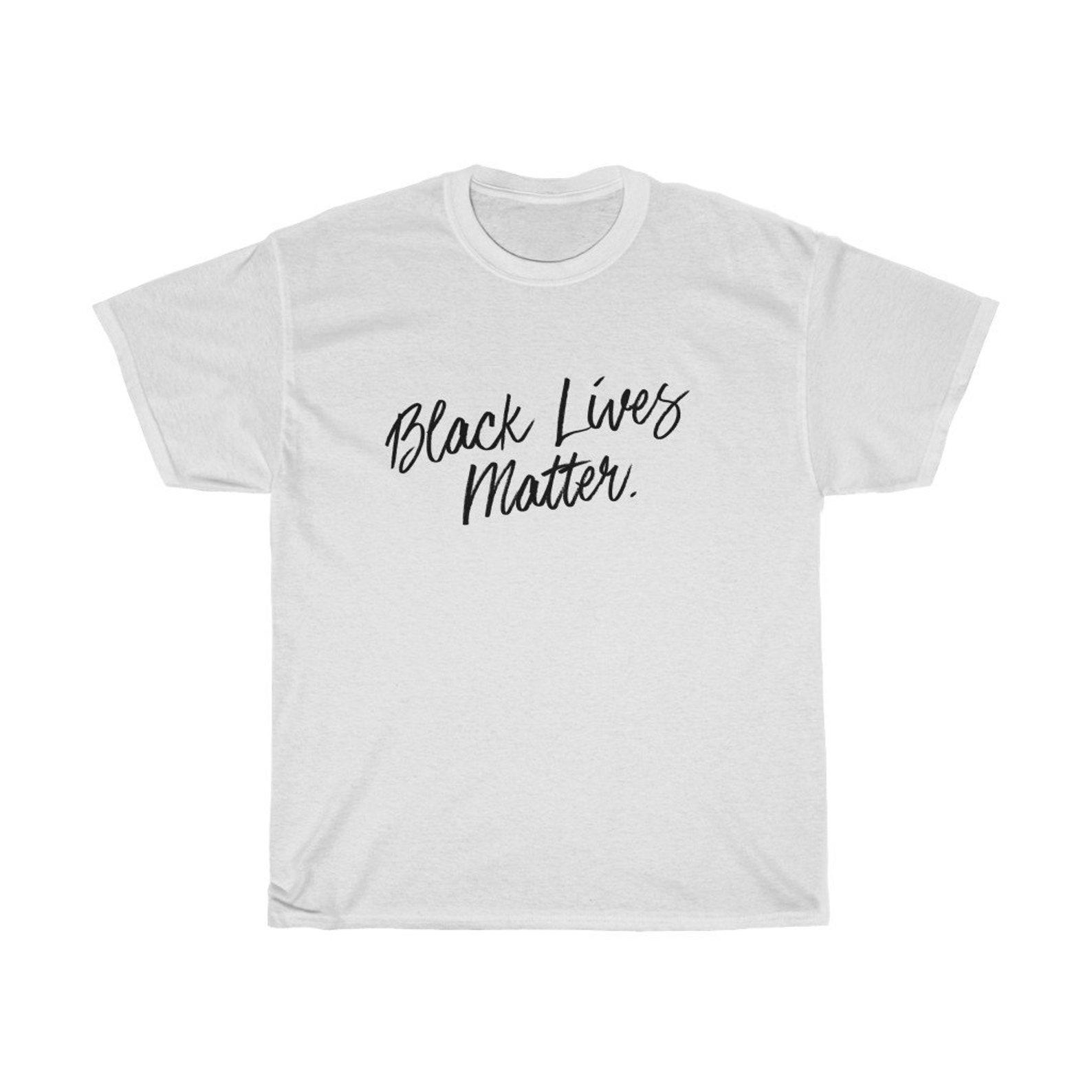 Black Lives Matter BLM Shirt George Floyd Protest Shirt I - Etsy