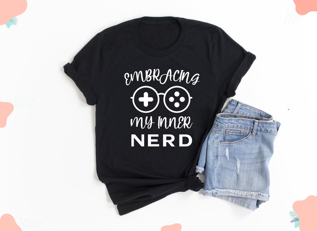 Nerdy Shirts - Embracing My Inner Nerd - Glasses and Eyelashes ...