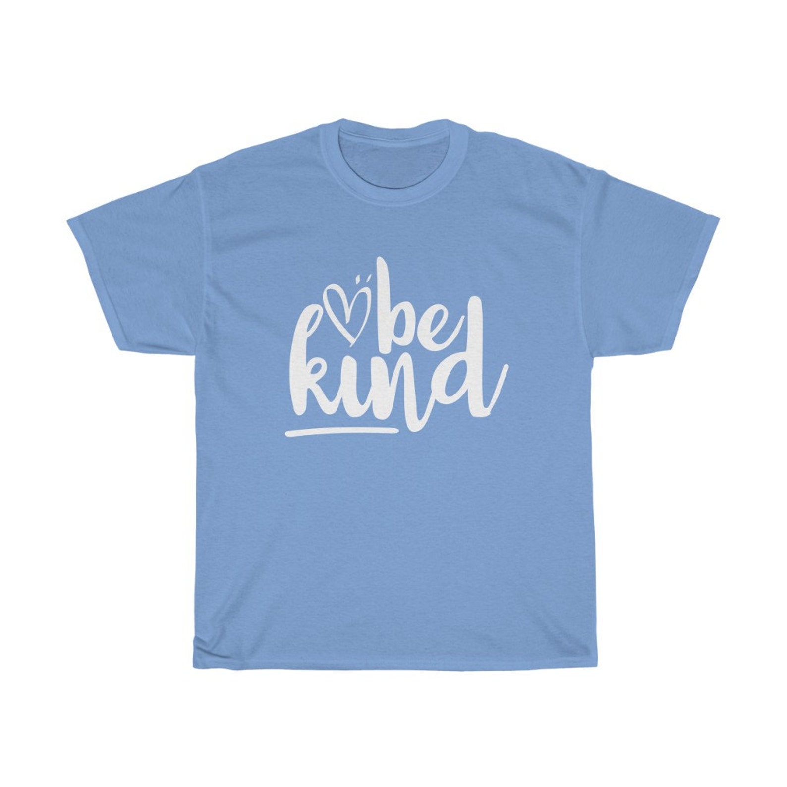 Be Kind Heart Tee / Cute Be Kind Heart Shirt / Motivational Tee ...
