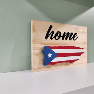 Puerto Rico Home Sign - Etsy