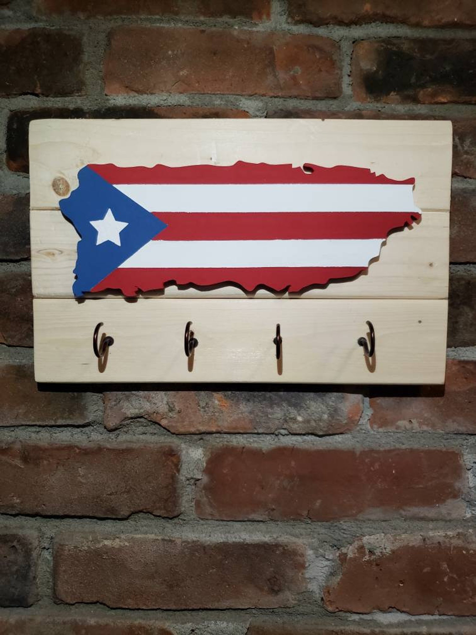 Puerto Rico Key Holder | Etsy
