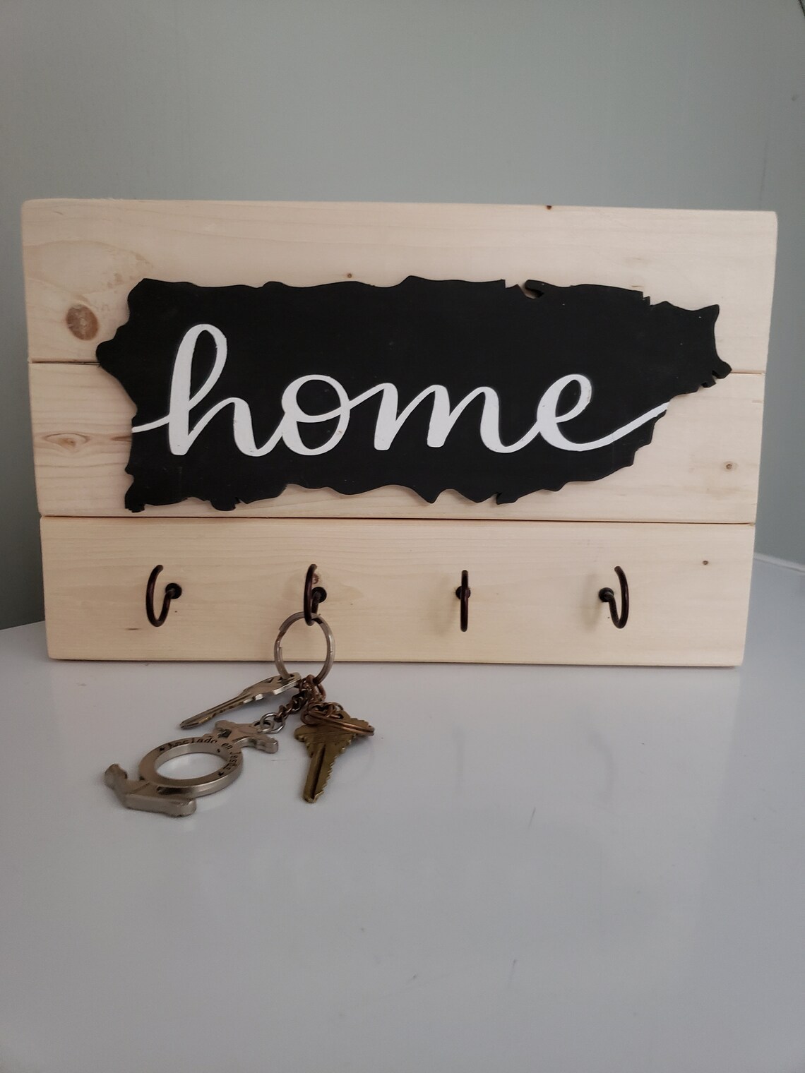 Puerto Rico Key Holder | Etsy