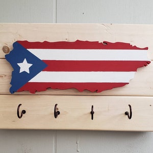 Puerto Rico Key Holder - Etsy