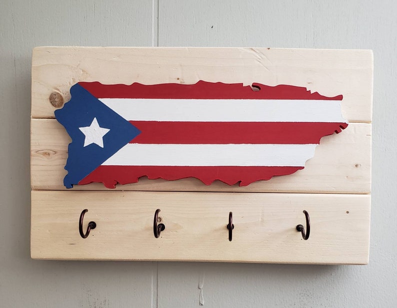 Puerto Rico Key Holder | Etsy
