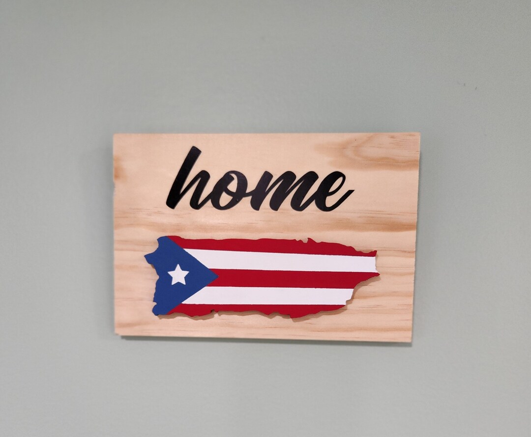 Puerto Rico Home Sign - Etsy