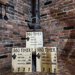 BBQ Bottle Opener/ BBQ Utensils Holder/ BBQ Timer - Etsy