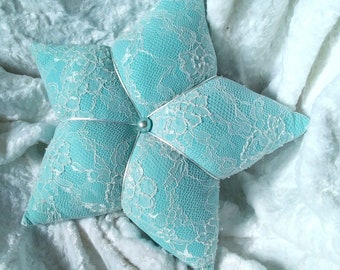 Blue Star Pillow | Etsy