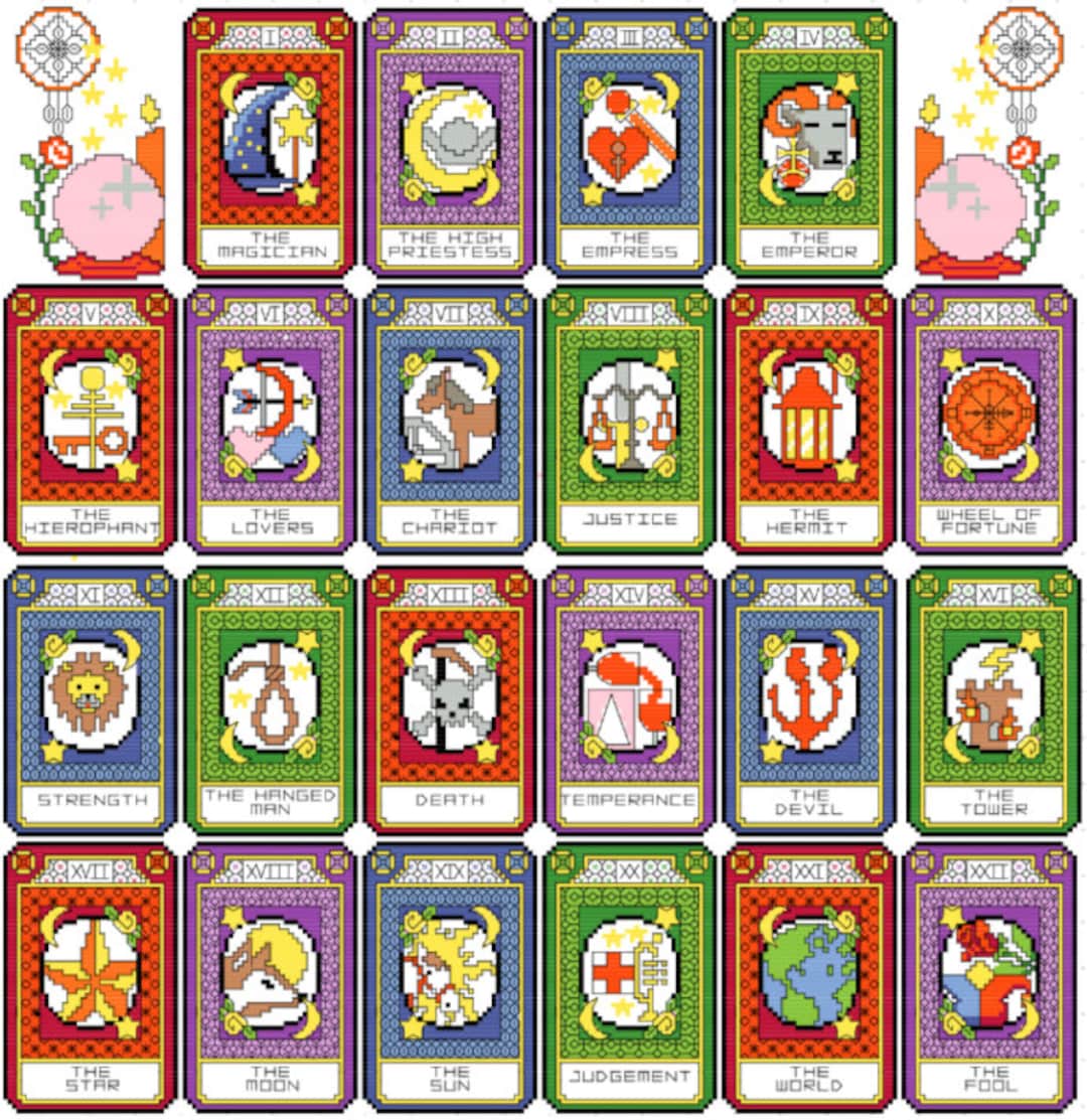 Fortune Card Full Pattern - Etsy