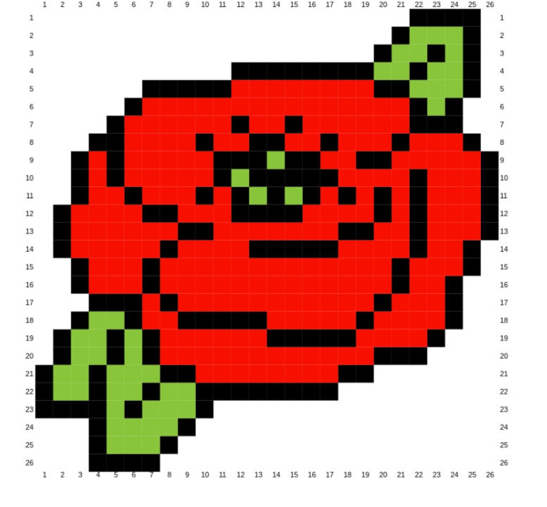 Poppy Cross Stitch Pattern - Etsy