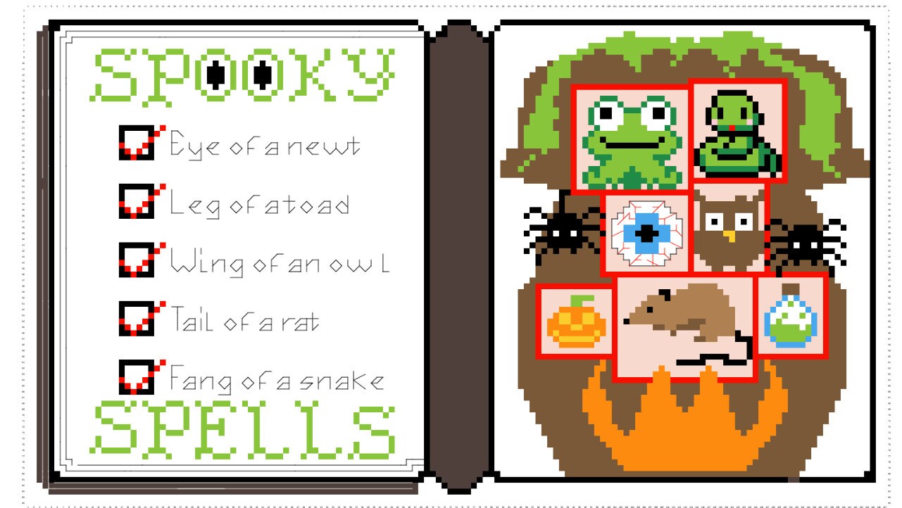 Spooky Spells FULL PATTERN - Etsy