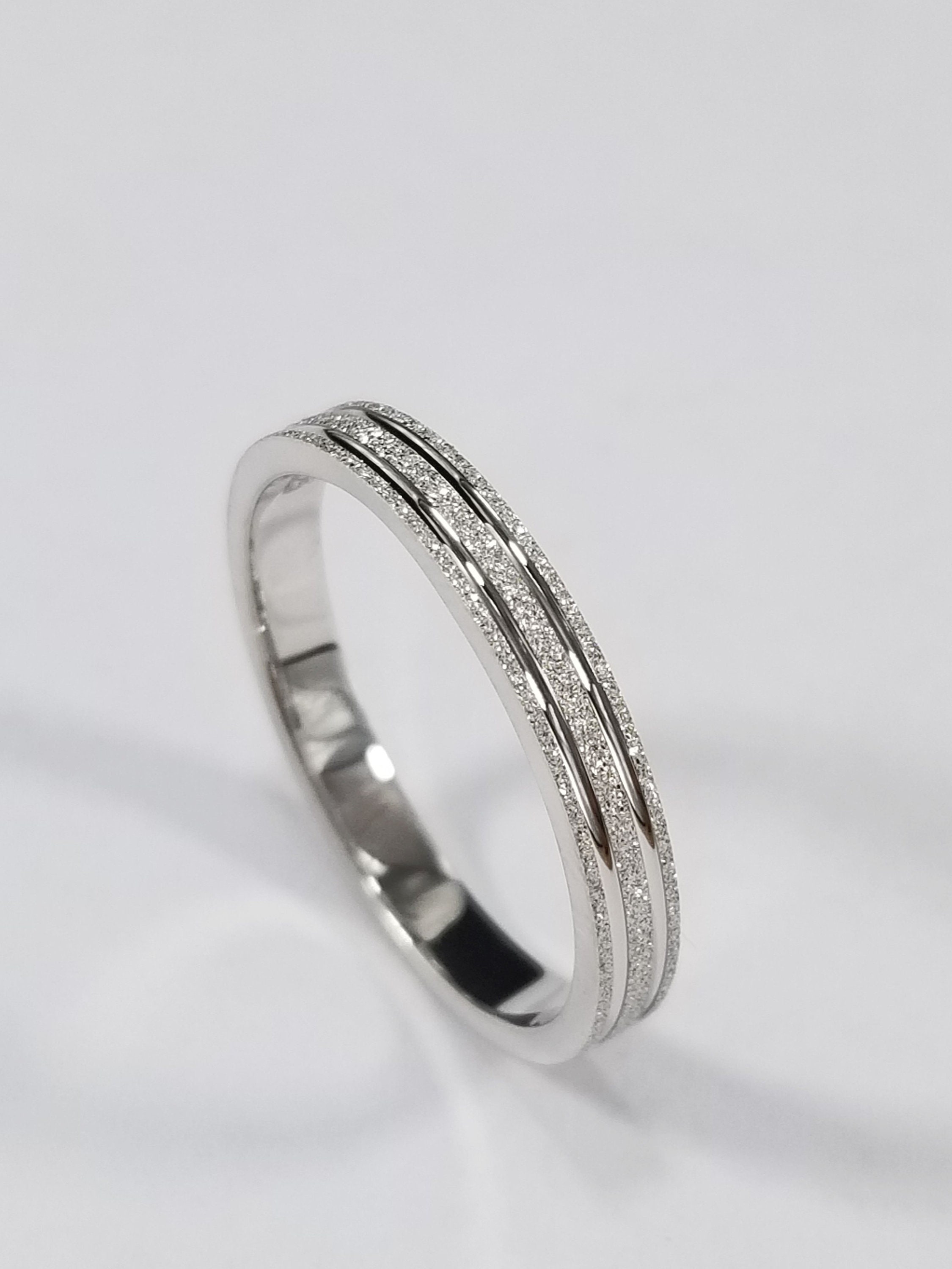 Exclusive Design. 3 Mm Sterling Silver Stardust. Sparkling | Etsy