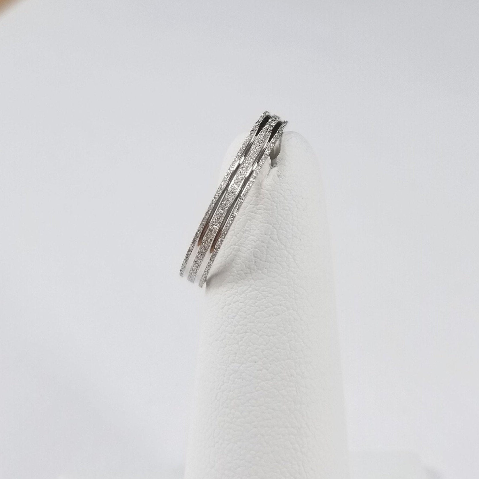 Exclusive Design. 3 Mm Sterling Silver Stardust. Sparkling | Etsy