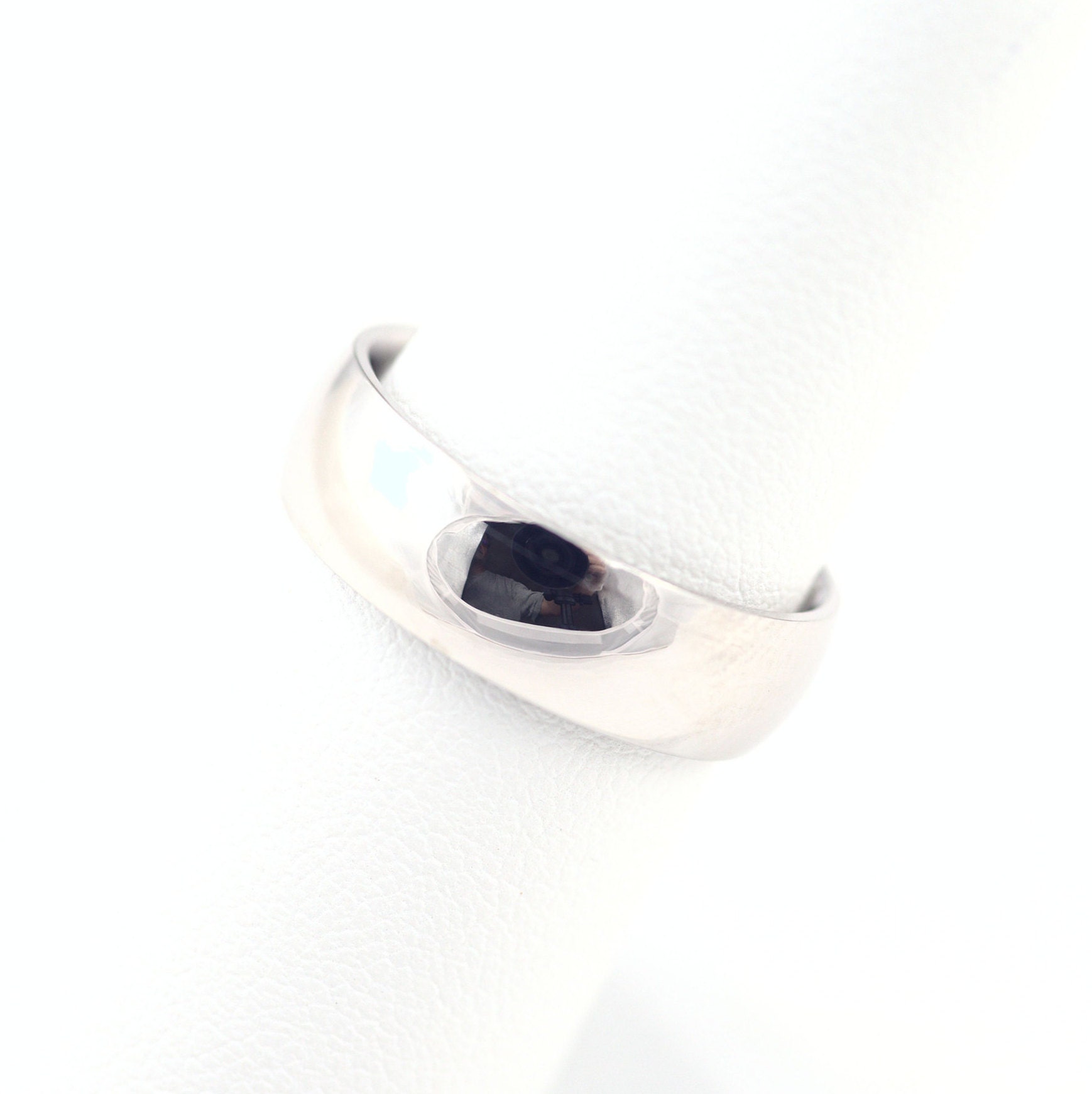 6mm Sterling Silver 925 Solid Domed Shiny Classic Simple | Etsy