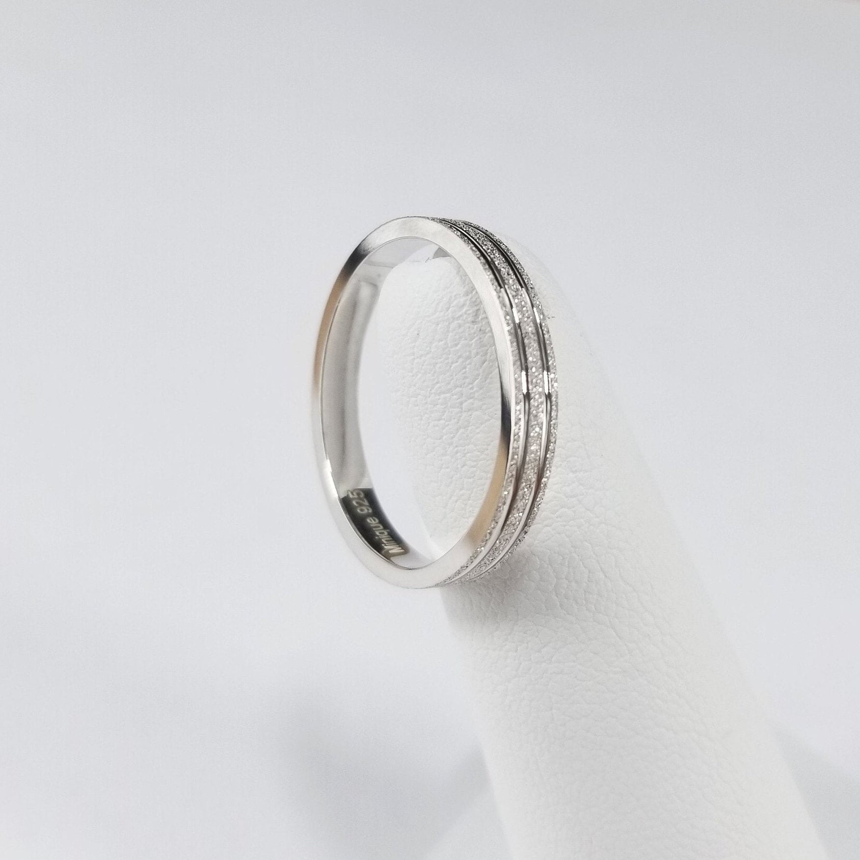 Exclusive Design. 3 Mm Sterling Silver Stardust. Sparkling | Etsy