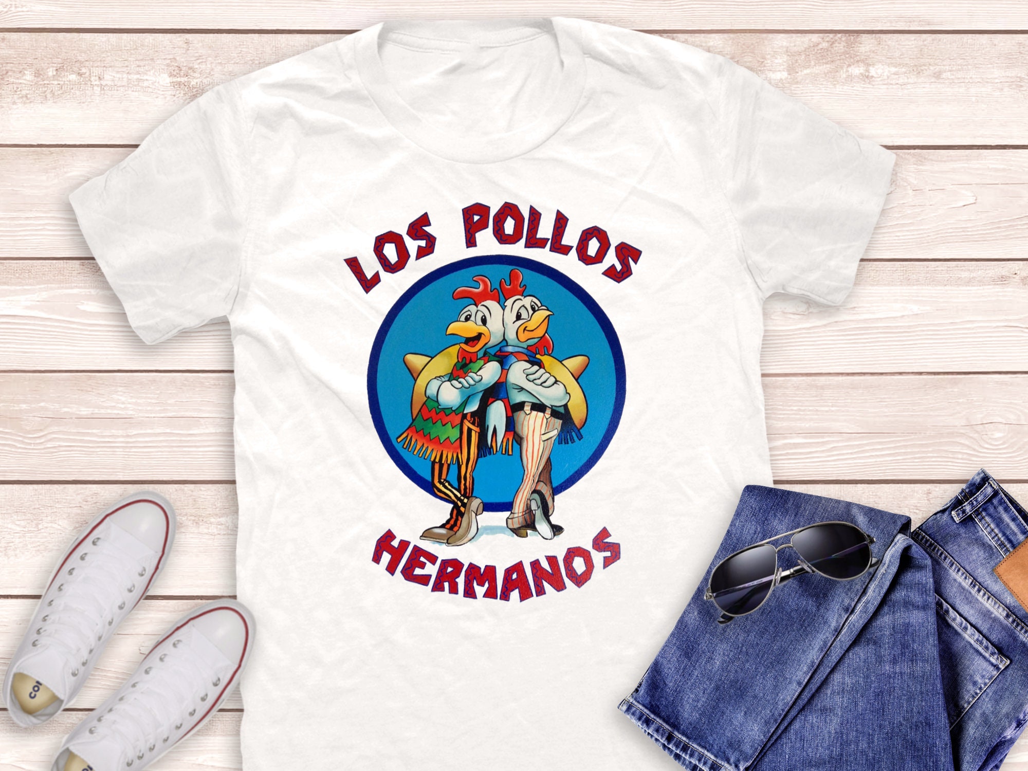 Breaking Bad Los Pollos Hermanos Shirt Breaking Bad Shirts - Etsy