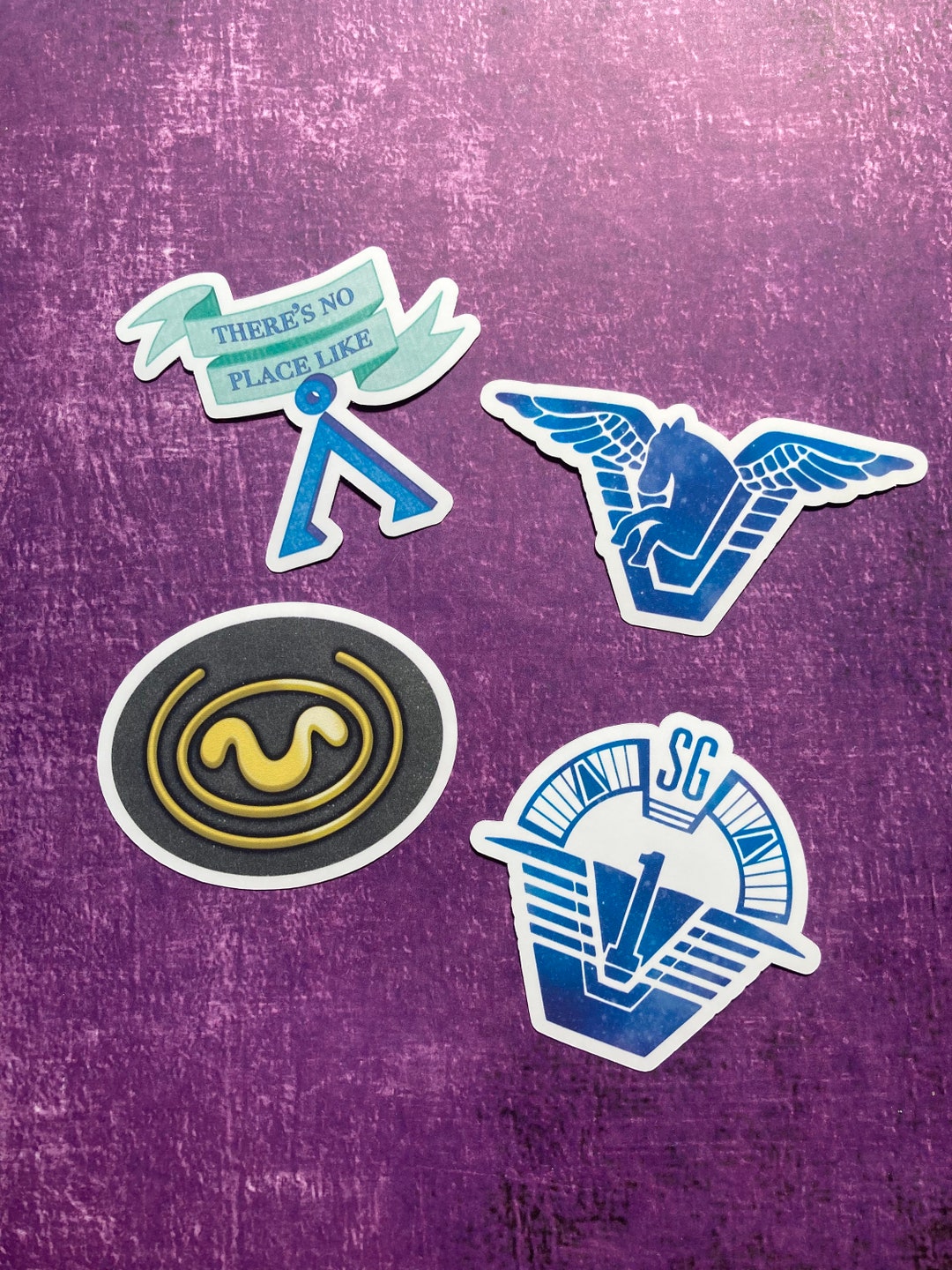 Stargate Die Cut Stickers Fan Art Inspired Digital Art Laptop Decals ...