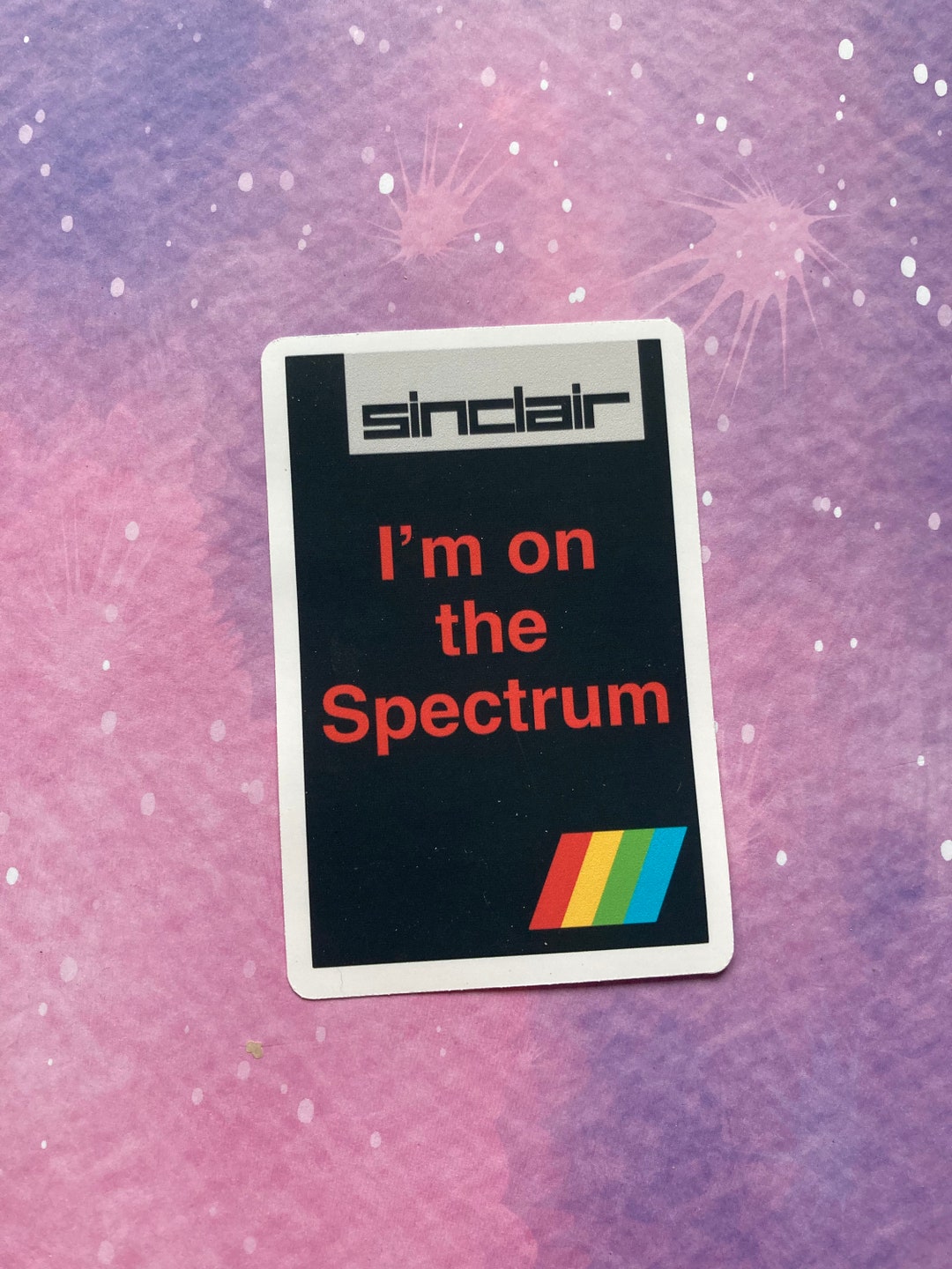 Neurospicy Die Cut Stickers Handmade Digital Art Illustrated Laptop ...