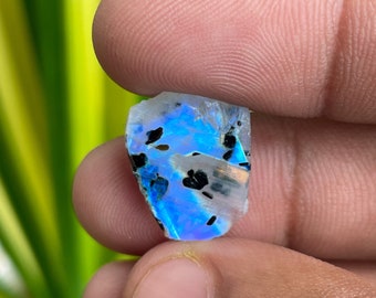 Raw Blue Gemstone - Etsy