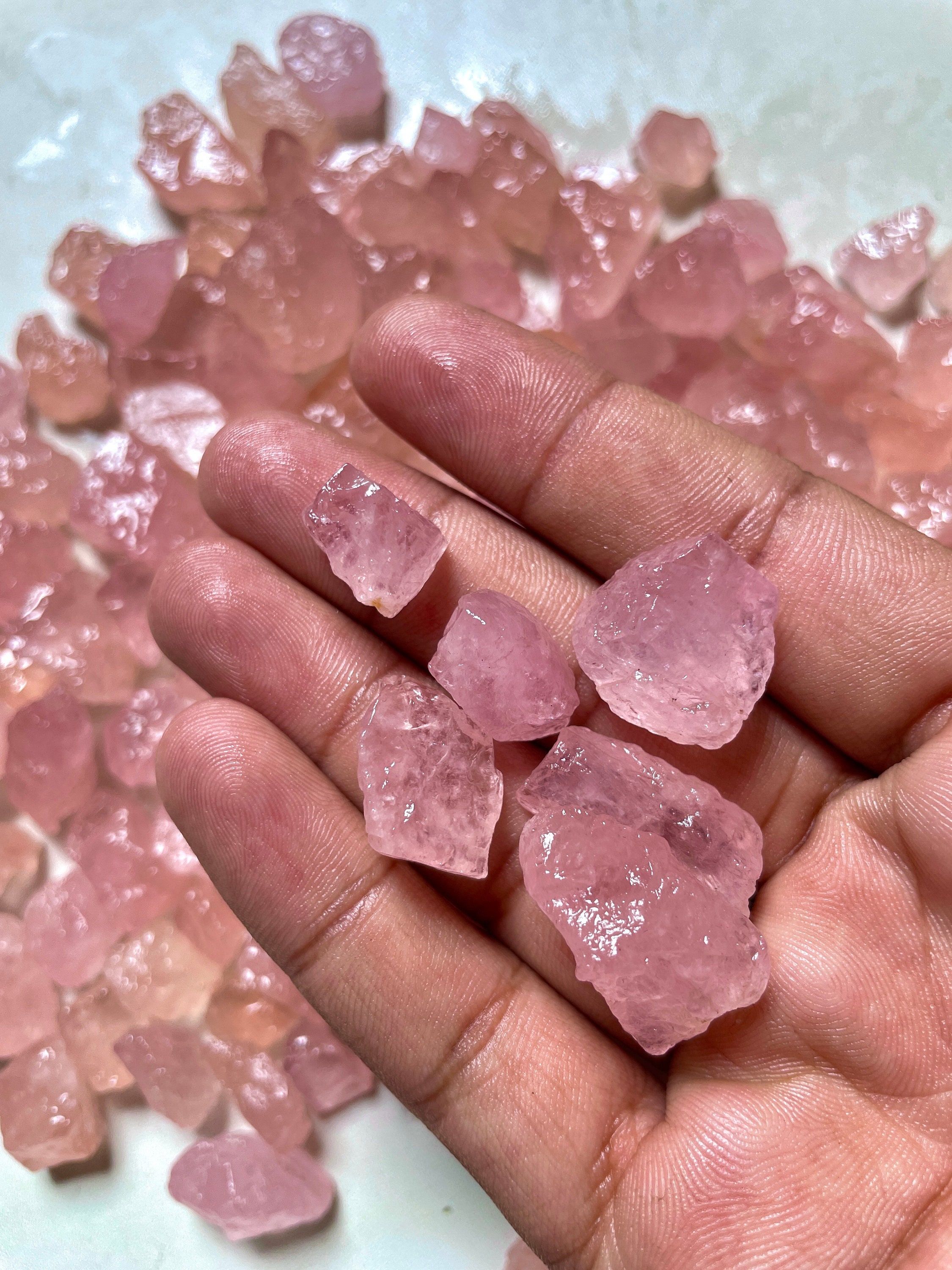 Genuine Raw Morganite Pink Aquamarine/pink Beryl Rough - Etsy