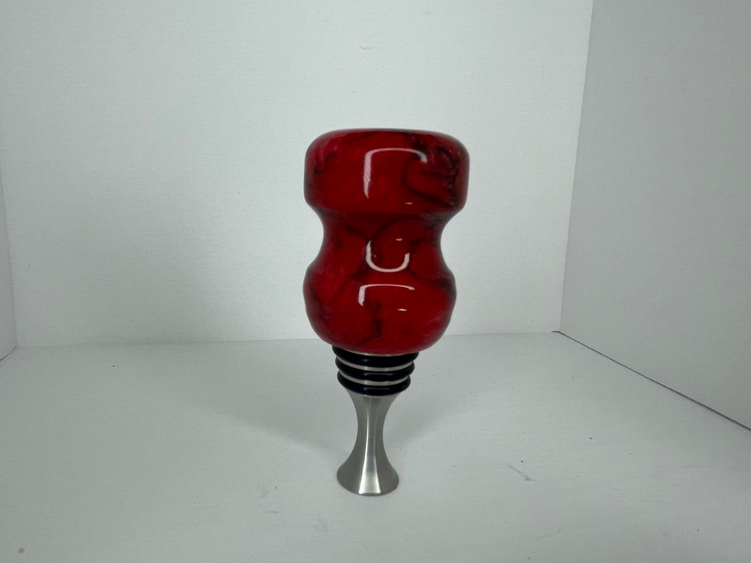 Magma Flow Acrylic Bottle Stopper - Etsy