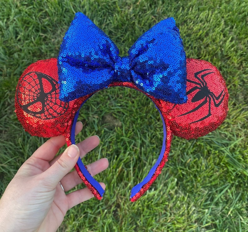 Spider-man Inspired Ears - Etsy