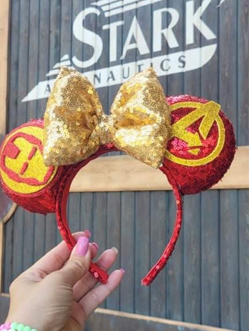Avengers Iron Man Inspired Ears | Etsy