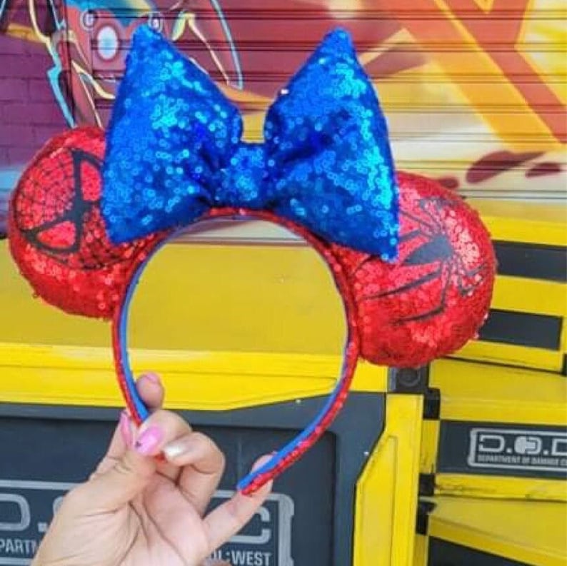 Spider-man Inspired Ears | Etsy