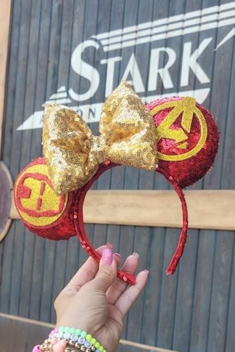 Avengers Iron Man Inspired Ears | Etsy