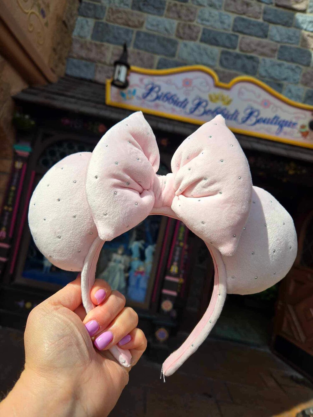 Juicy Couture Inspired Pink Velvet Ears - Etsy