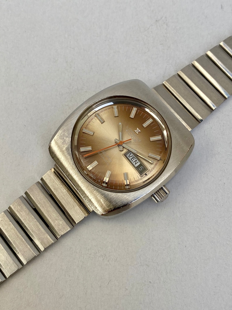 Vintage Men's Edox Delfin Diver Automatic Watch ETA 2789 Excellent ...