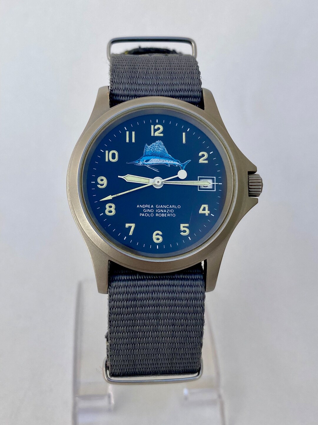 Vintage Hamilton Quartz Watch Men's Date Black Dial Swiss Made - Etsy