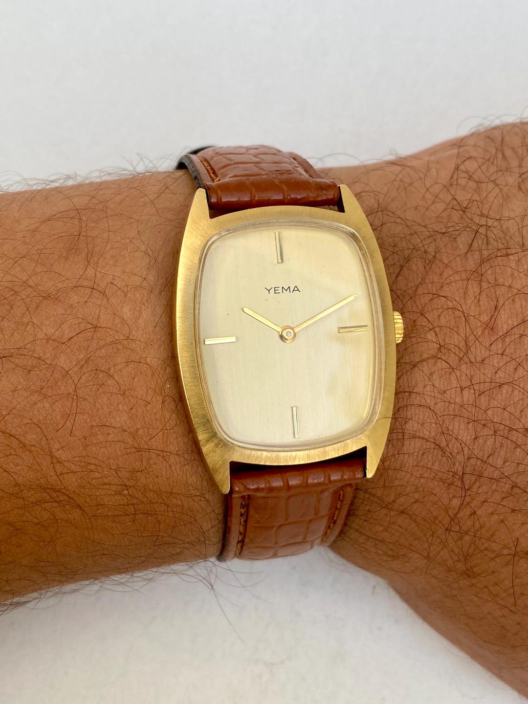 Vintage YEMA Watch Men’s Mechanical (hand Winding) Circa 1960 - Etsy