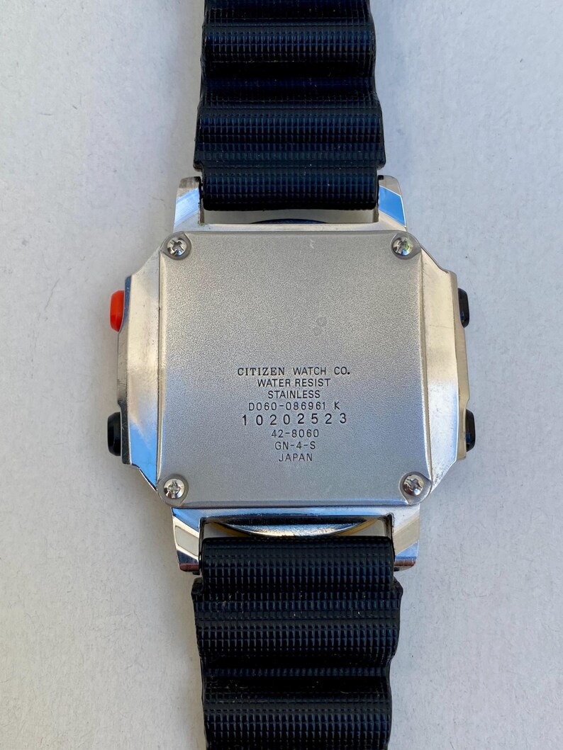 Vintage CITIZEN Windsurfer D060 Quartz Watch Mens - Etsy