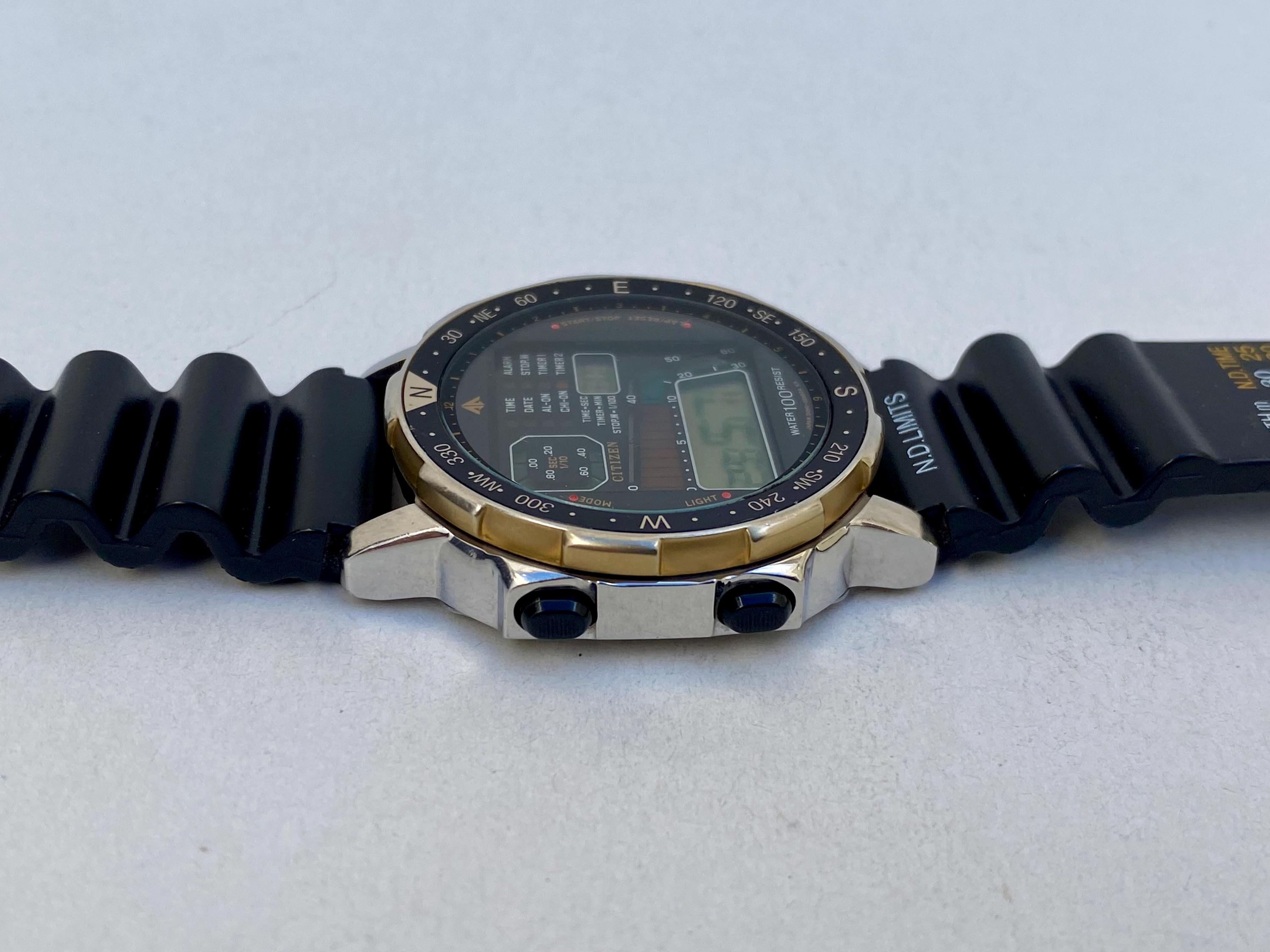 Vintage CITIZEN Windsurfer D060 Quartz Watch Mens - Etsy