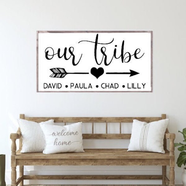 Tribe Sign - Etsy