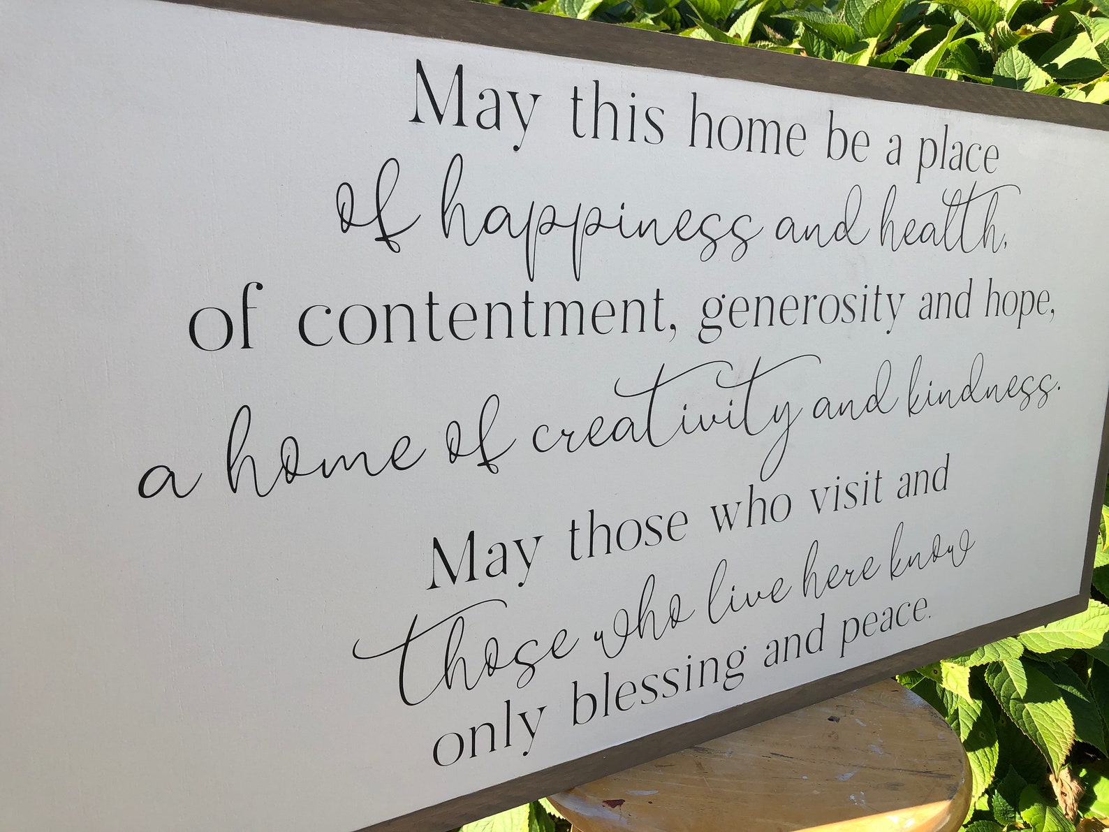May This Home Be A Place of Happiness Sign Jewish Blessing - Etsy