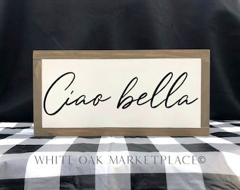 Ciao Bella Neon Sign | Etsy