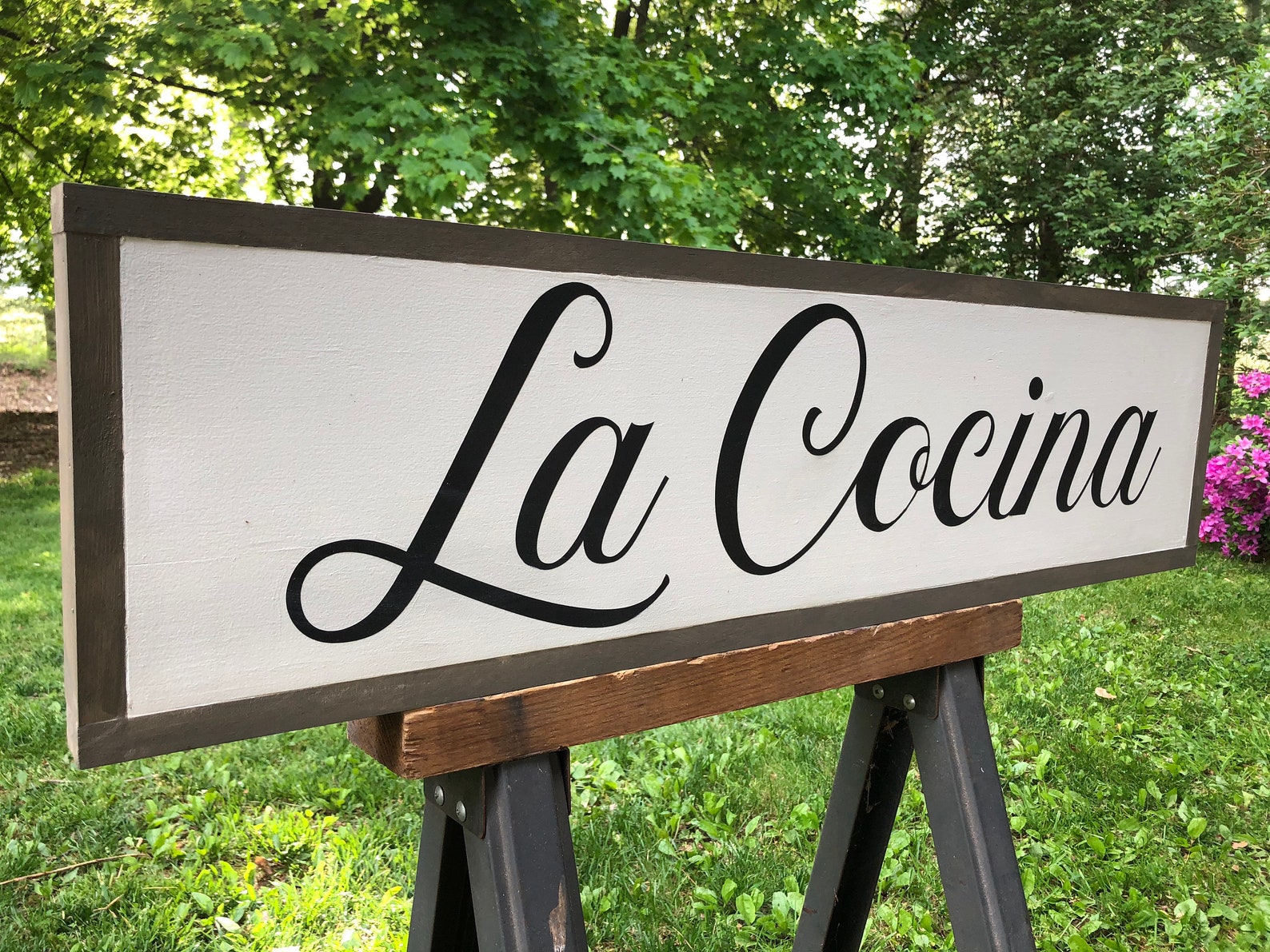 La Cocina, Spanish Sign, Spanish Decor, Farmhouse Kitchen, Kitchen Sign ...